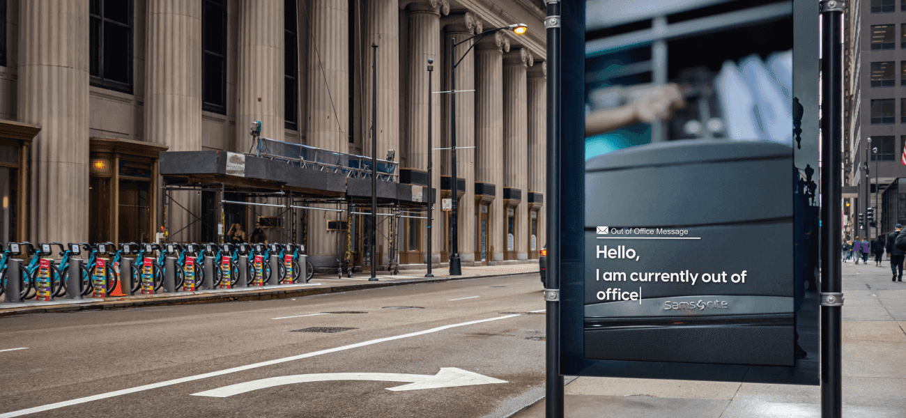 How Samsonite’s pDOOH campaign boosted brand KPIs by extending the ...