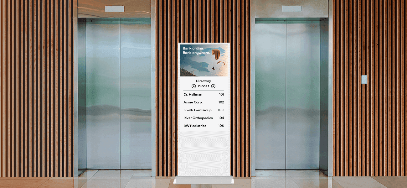 Digital signage for elevators: A versatile tool for communications and ...