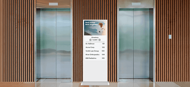 Digital signage for elevators: A versatile tool for communications and ...