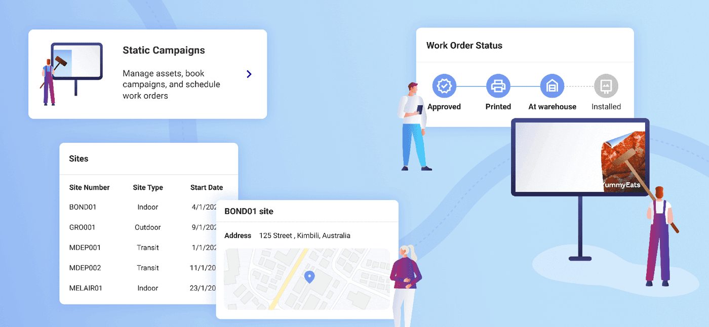 What to look for in a static campaign management tool