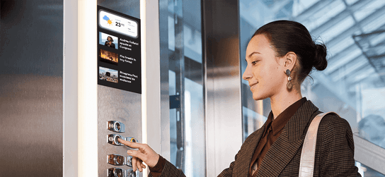 Digital signage for elevators: A versatile tool for communications and ...