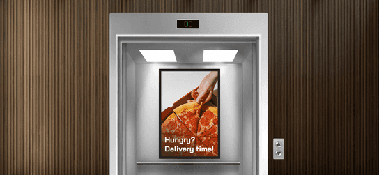 Digital signage for elevators: A versatile tool for communications and advertising