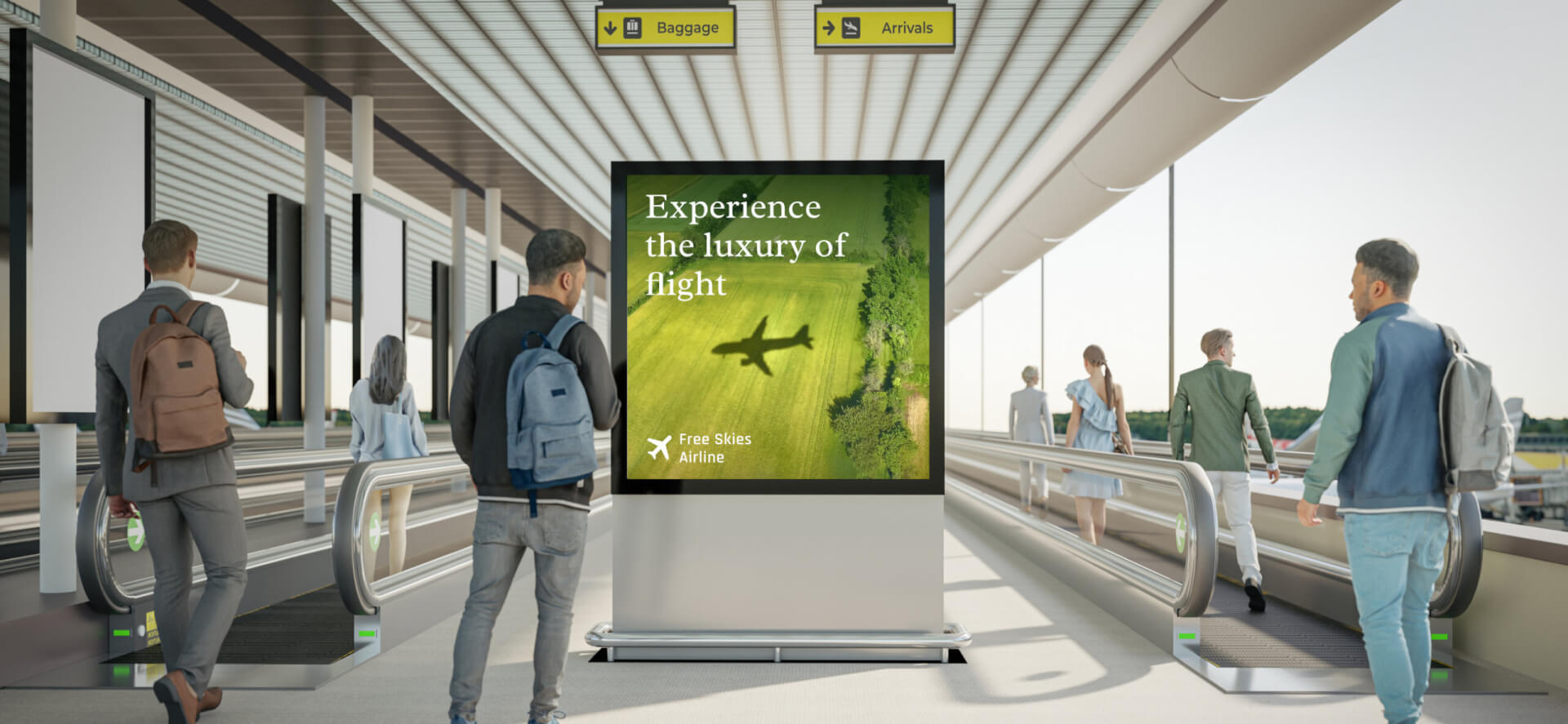 Digital out-of-home strategies for travel and tourism marketing