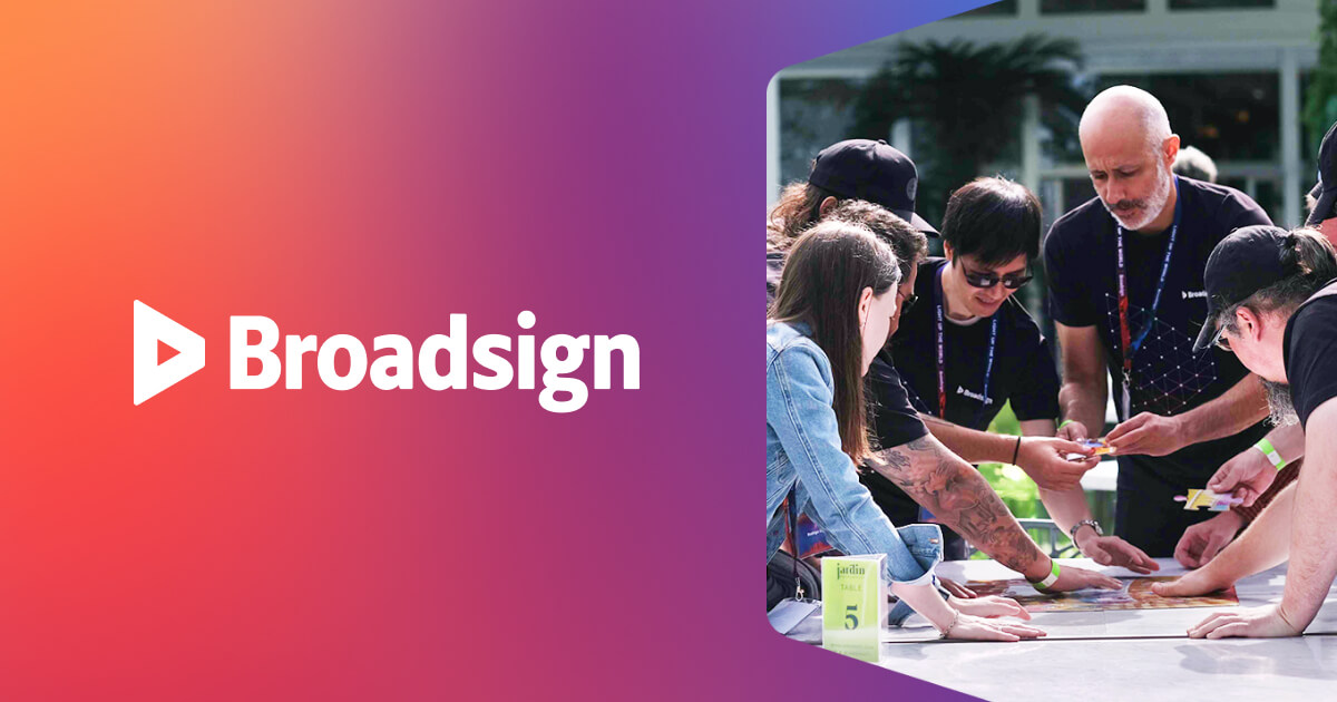 Broadsign engage! | Carrières en technologies | Broadsign