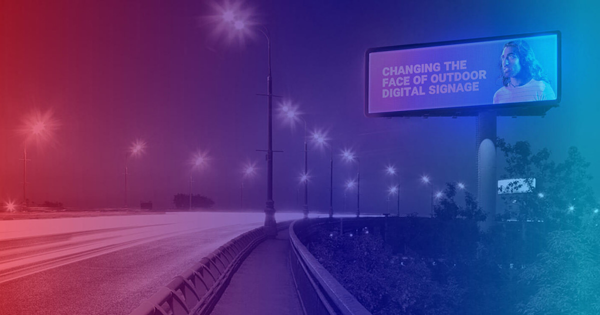 Digital Signage Outdoors | Broadsign