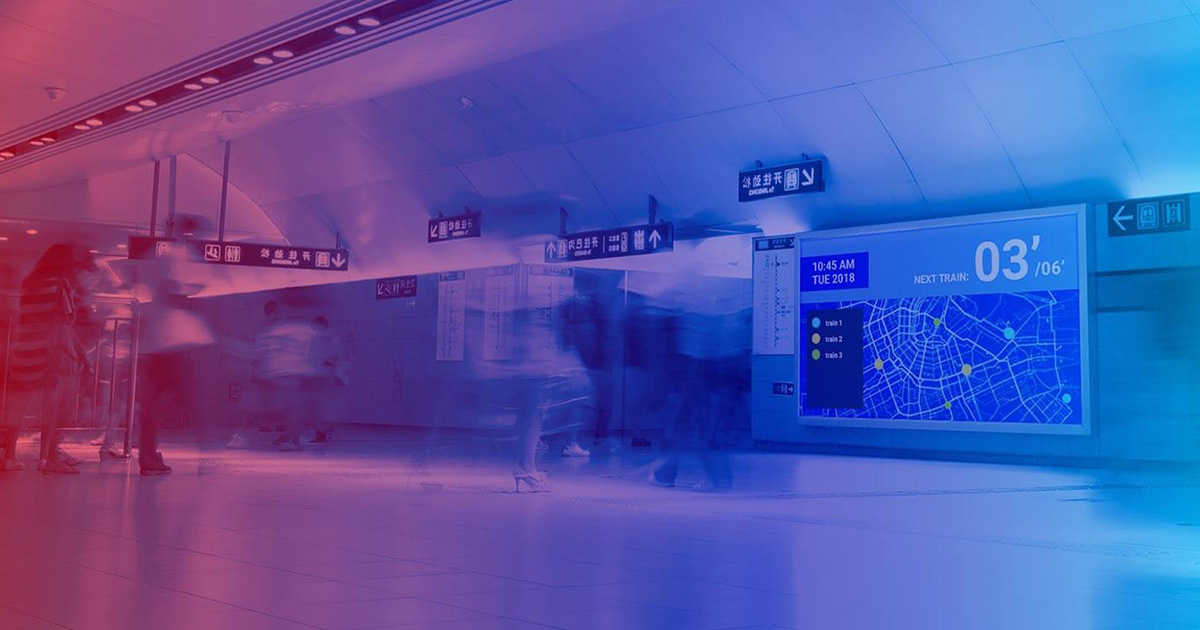 Digital Signage in Transit Networks | Broadsign